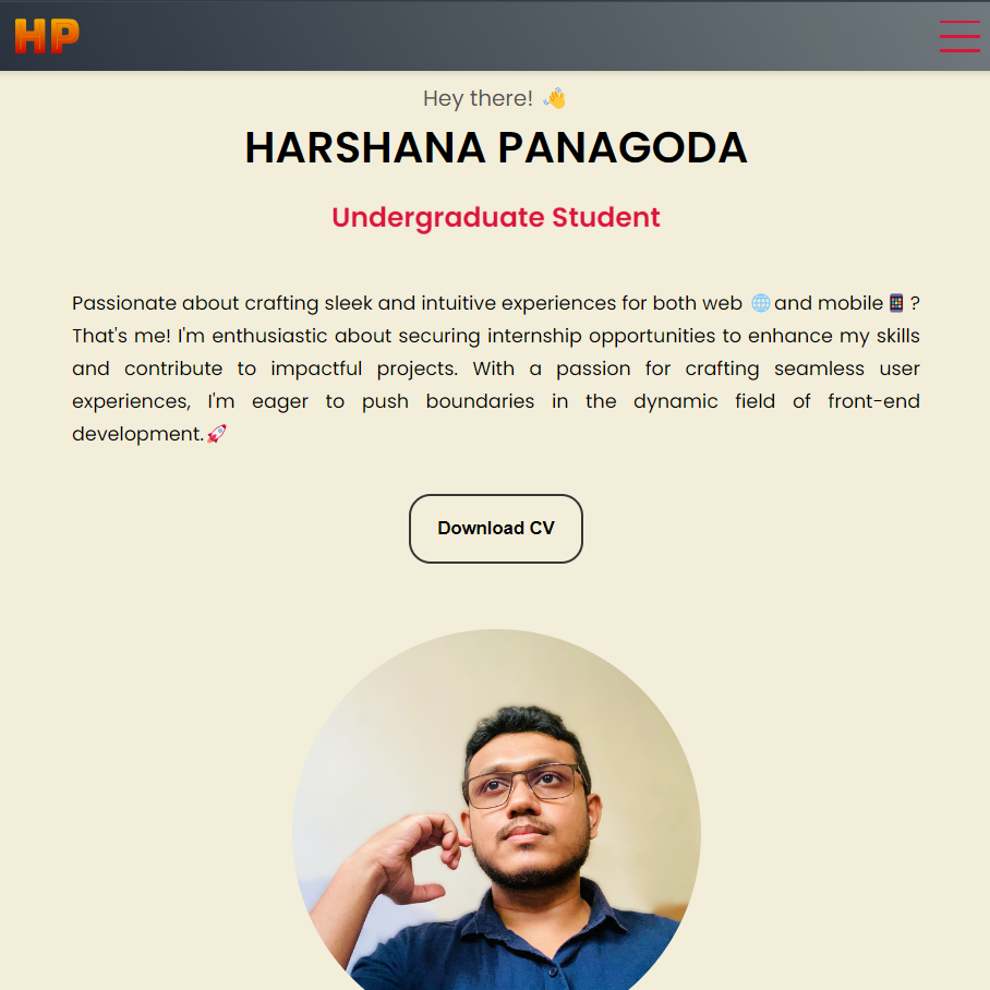 Harshana Panagoda Portfolio